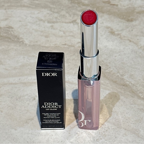 Dior | Makeup | New Dior Addict Lip Glow 3 Strawberry | Poshmark